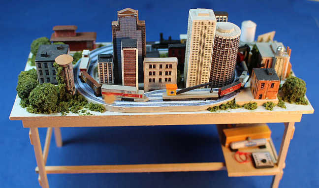 Model train set - City - $170.00 : S P MIniatures, Dollhouse scale ...